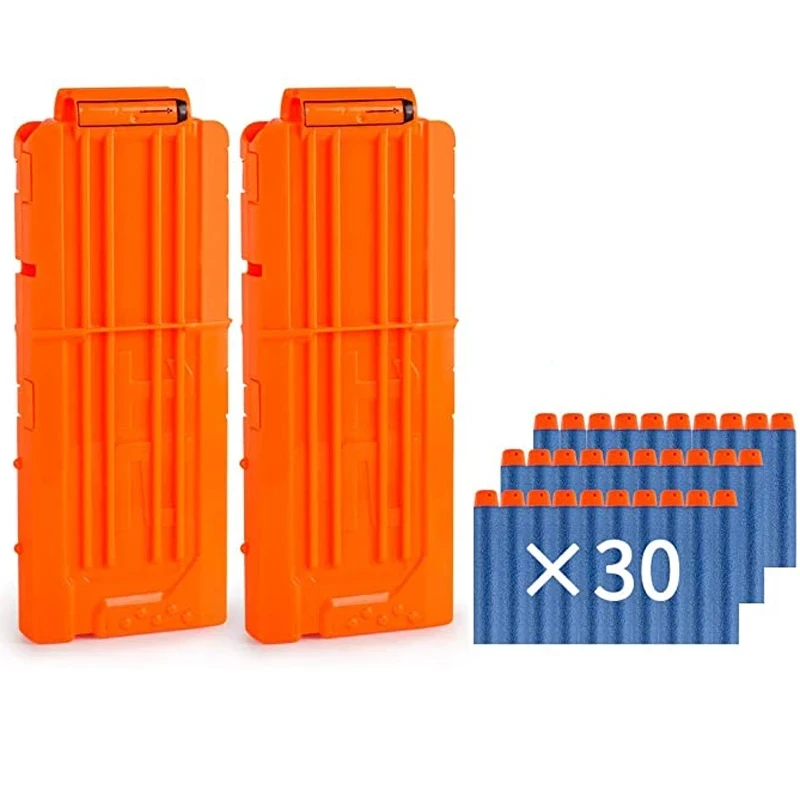 Orange-Flip-Magazine-Upgrade-Kit-2-Pack-12-Dart-Quick-Reload-Clip-With ...