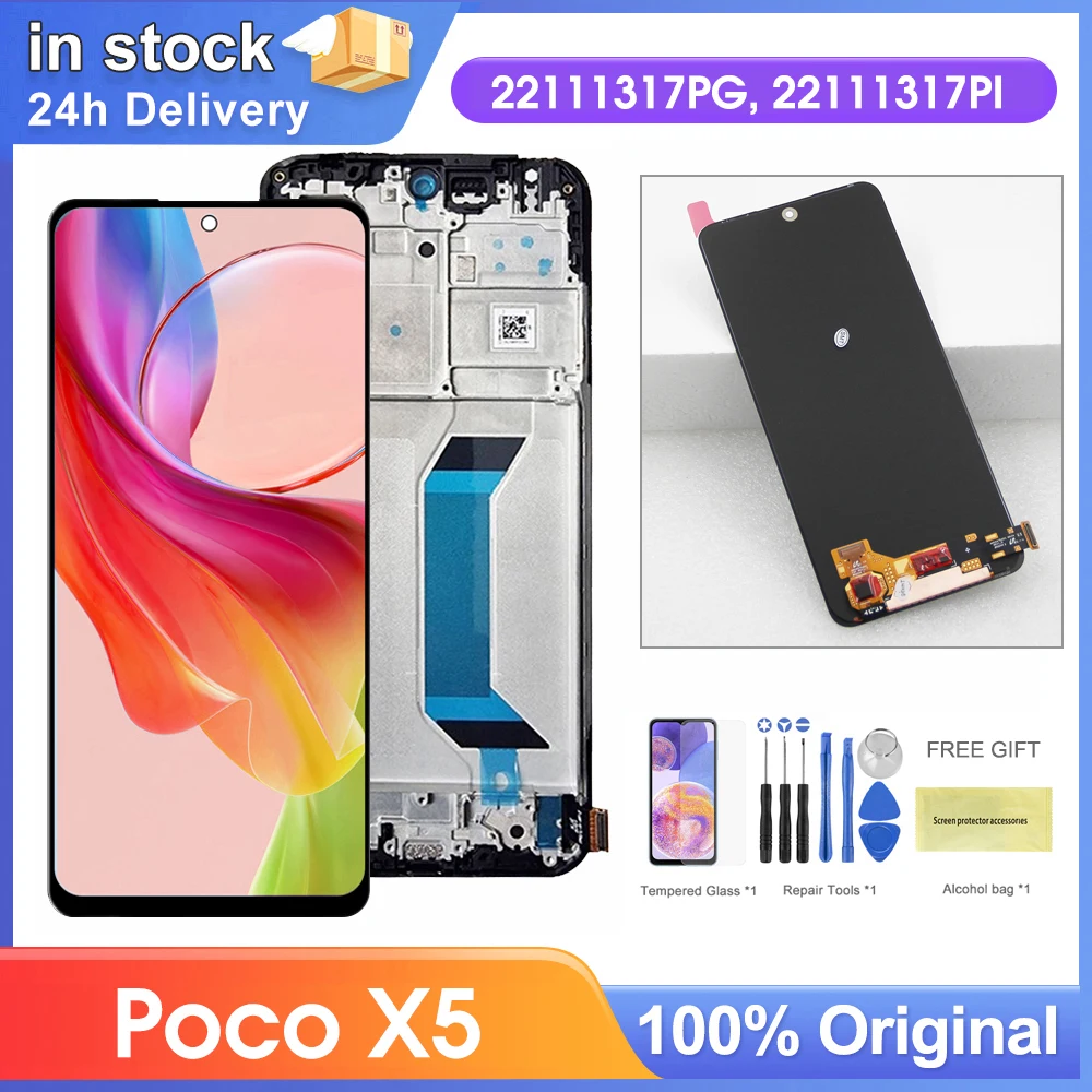 6-67-Poco-X5-Display-Screen-Replacement-for-Xiaomi-Poco-X5-22111317PG ...
