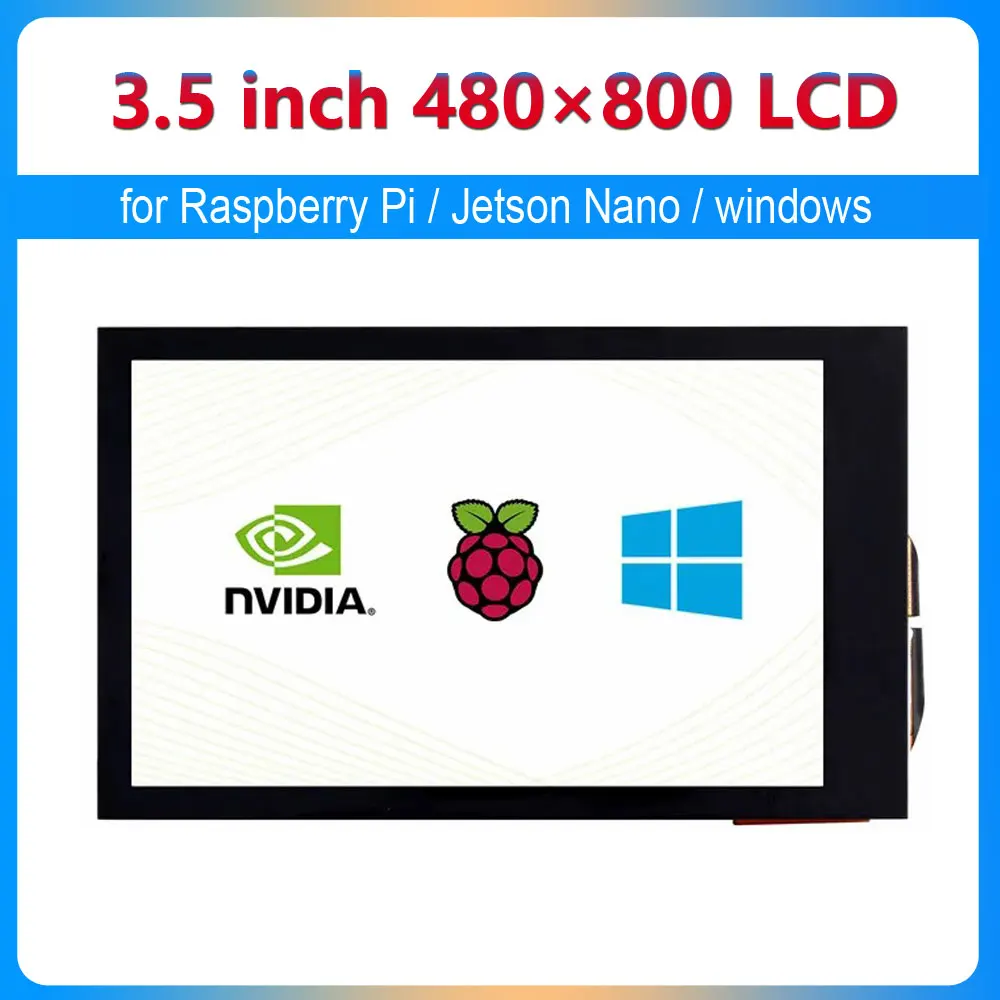 Raspberry-Pi-3-5inch-IPS-LCD-Capacitive-Touch-Screen-Display-480-800 ...