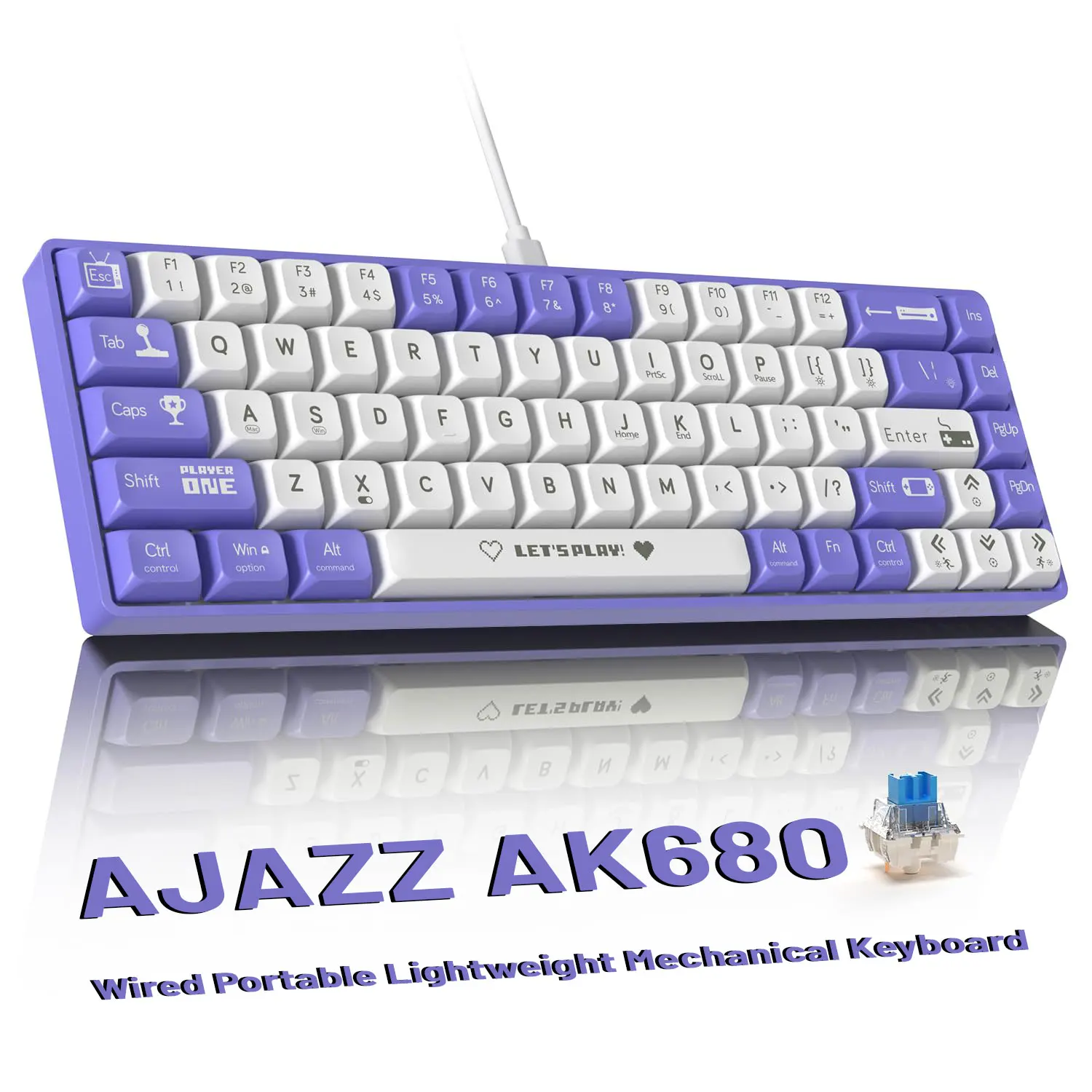 Teclado-mec-nico-con-cable-AJAZZ-AK680-dise-o-compacto-60-teclado-para ...