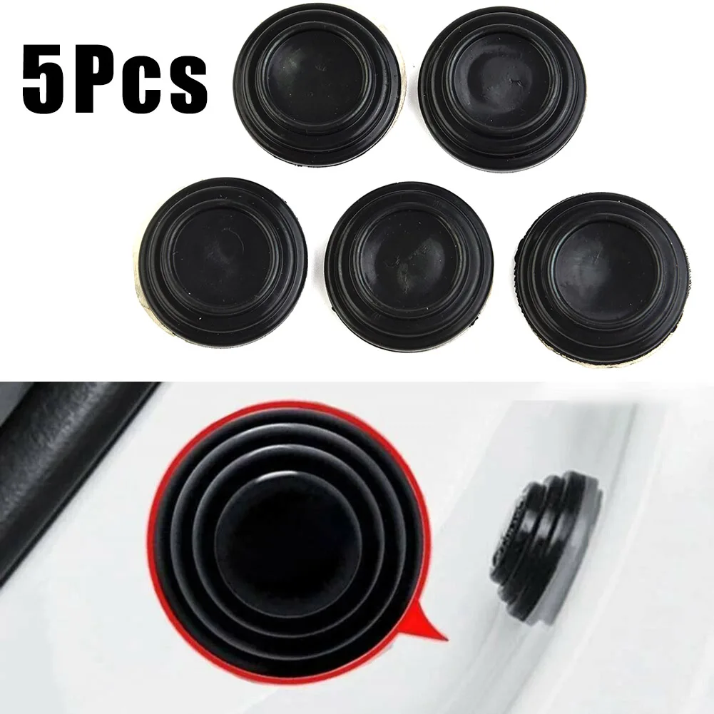 5pcs-Car-Door-Shock-Absorber-Sticker-Silicone-Car-Trunk-Sound ...