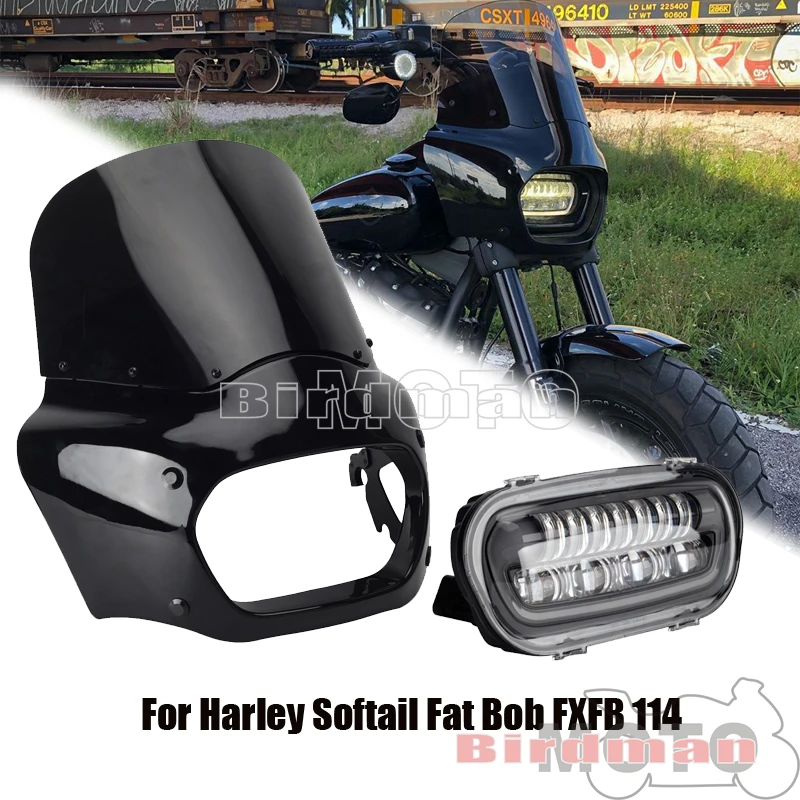 Motorcycle-Vivid-Black-11-15-Headlamp-Front-Cowl-Headlight-Fairing ...