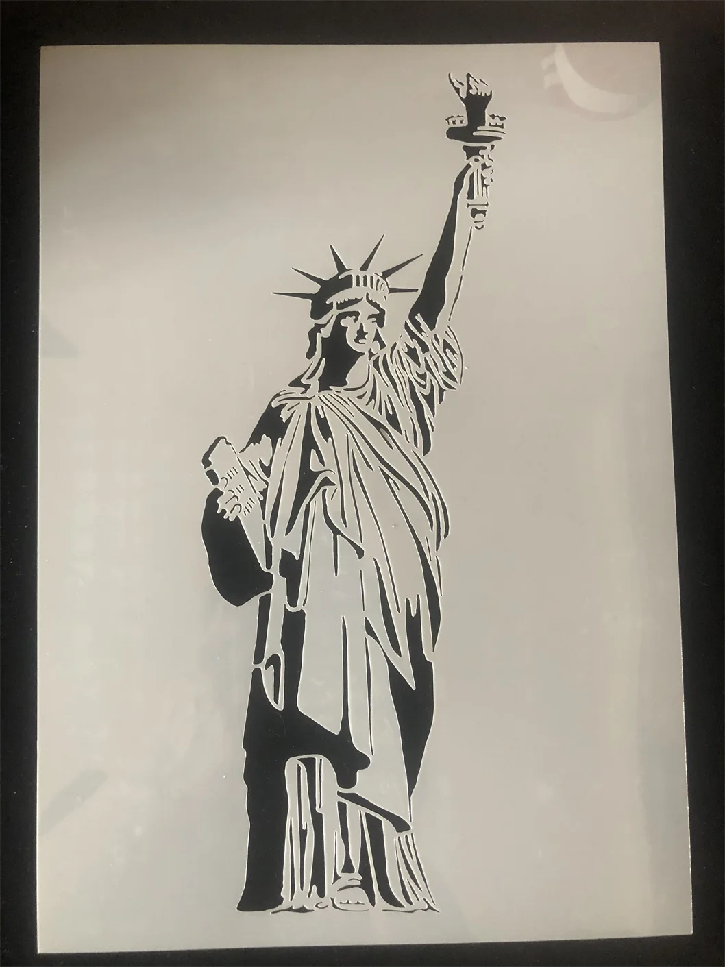 Statue Of Liberty Drawing Template