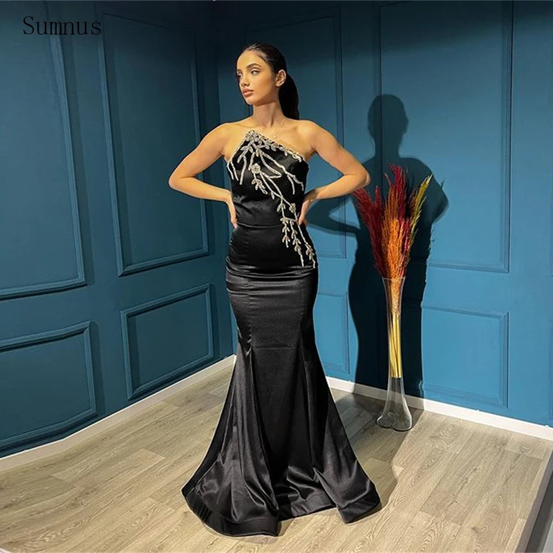 Sumnus Vestidos De Fiesta Vintage para mujer, Vestidos De Noche De sirena con apliques De encaje ...