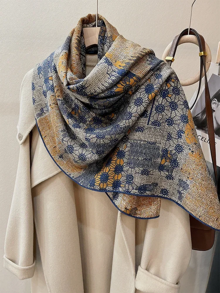 Luxury-high-end-scarves-for-women-s-autumn-and-winter-silk-and-wool ...