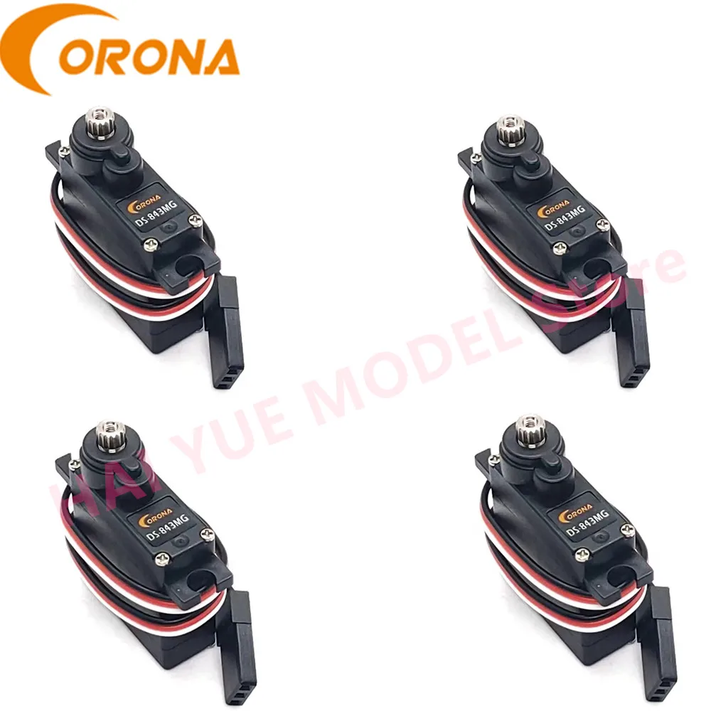 1pcs/4pcs Digital High Torque Micro Servo Corona Ds843mg 4.8kg / 0 ...