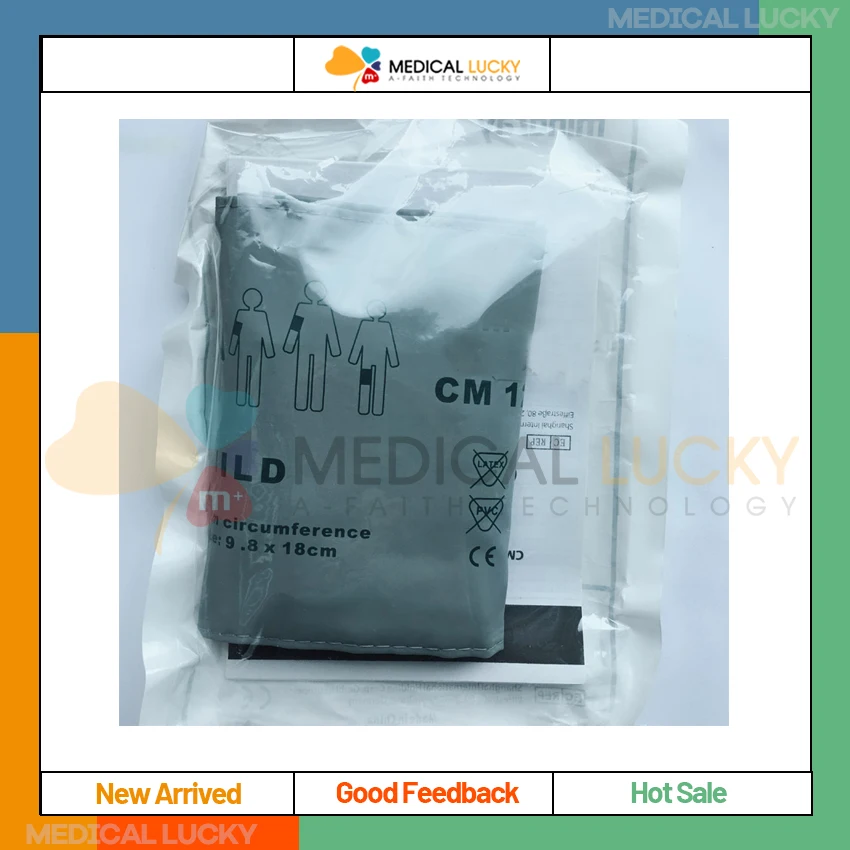 Original-For-Mindray-Reusable-Pediatric-Blood-Pressure-Cuff-18-26CM ...