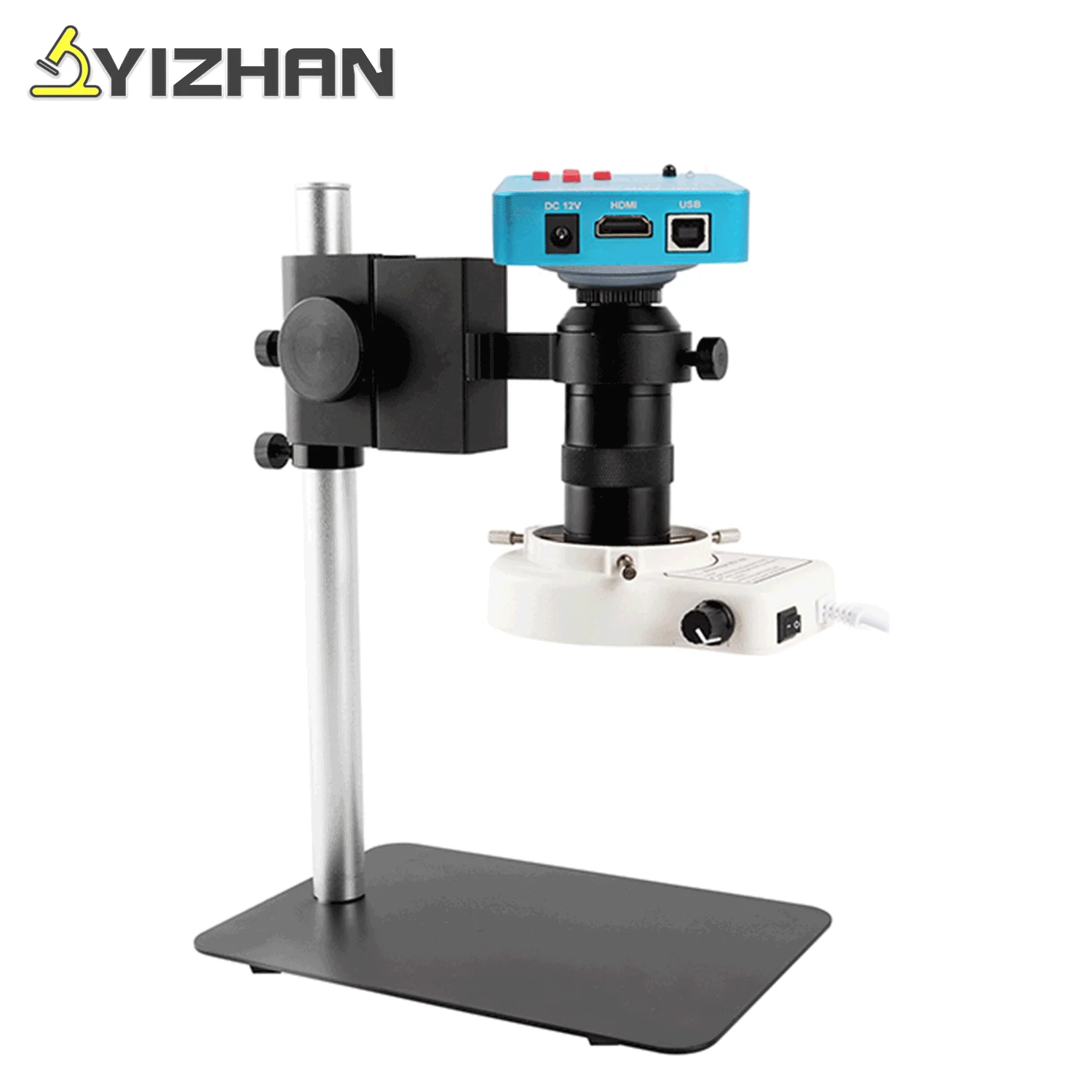 HDMI USB Microscope Set HD 38MP 60FPS 1080P Industrial Microscope ...