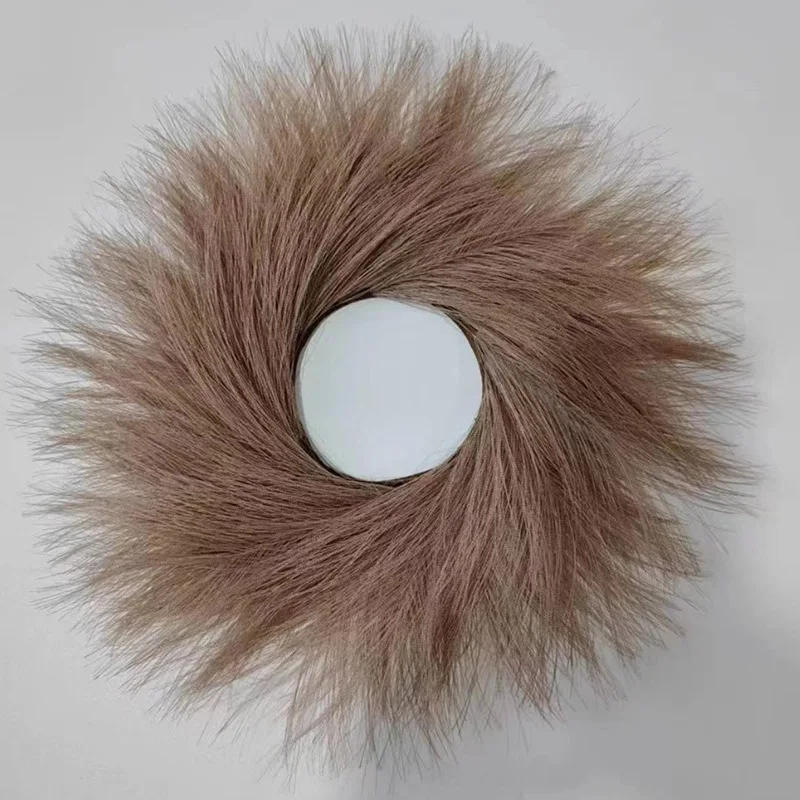 Artificial-Reed-Wreath-Door-Hanging-Pampa-Grass-Garland-for-Wall ...