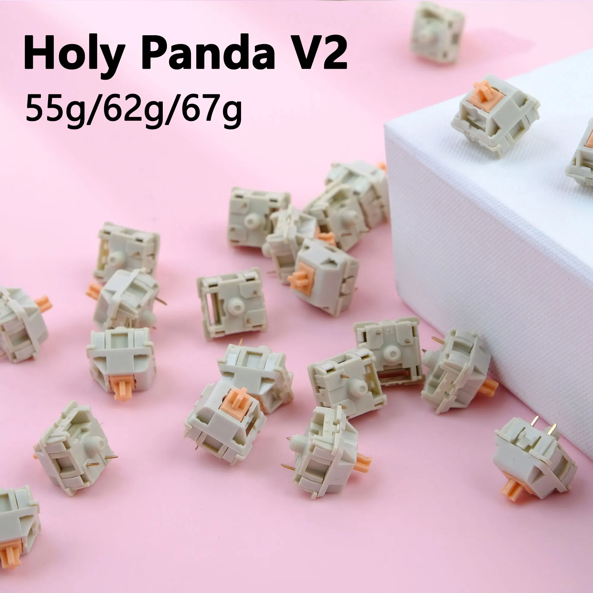 Holy-Panda-Interruptor-t-ctil-V2-para-teclado-mec-nico-conmutador-POM ...