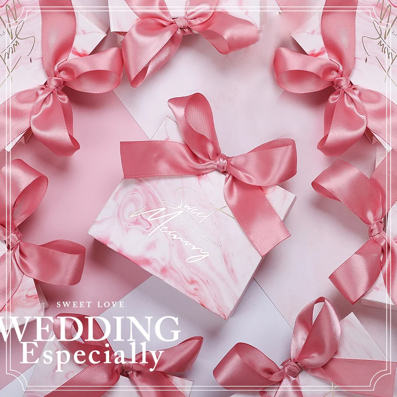 30-50 Pcs fresh and sweet style wedding candy box for Birthday Party ...