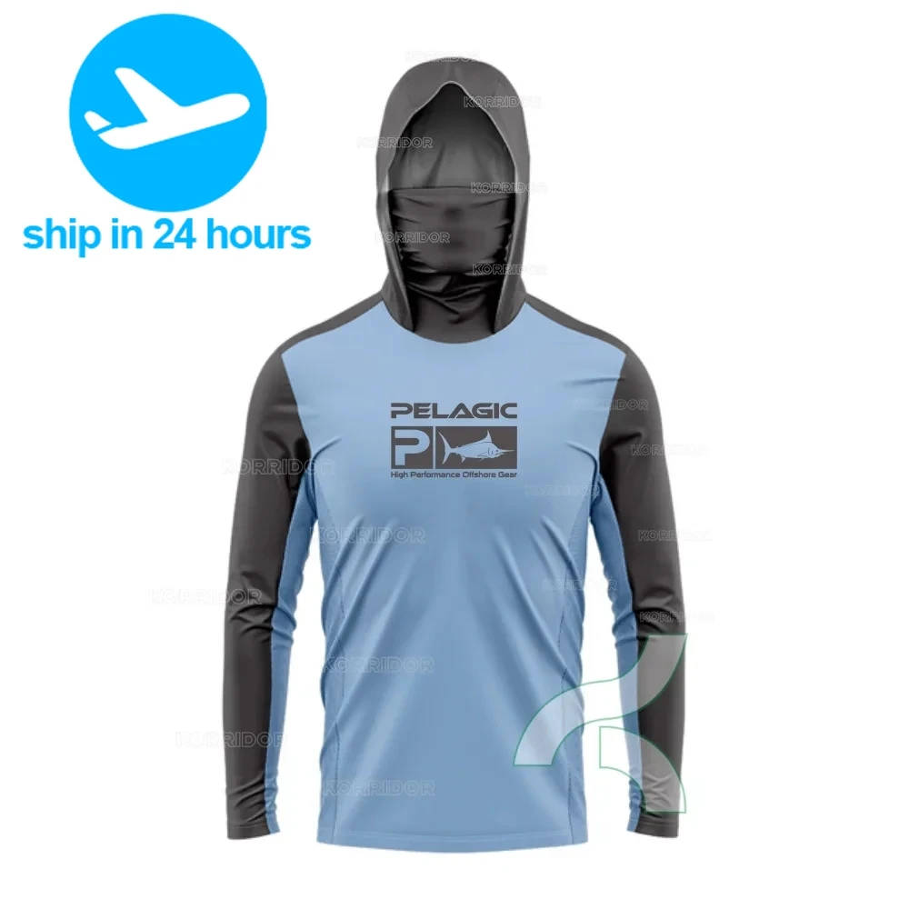 Chemises-de-p-che-p-lagique-pour-hommes-masque-capuche-d-t-v-tements ...