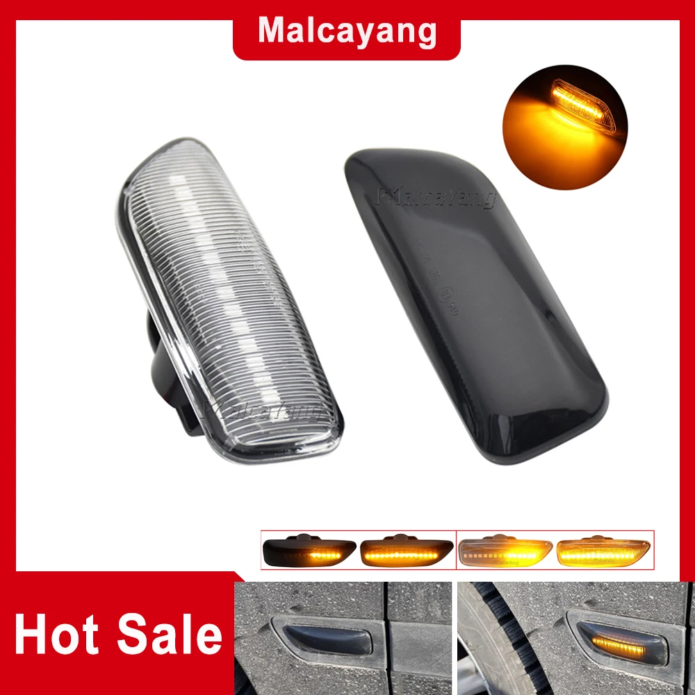 Super-Bright-Side-Marker-Blinker-Car-Dynamic-Turn-Signal-Light-For ...