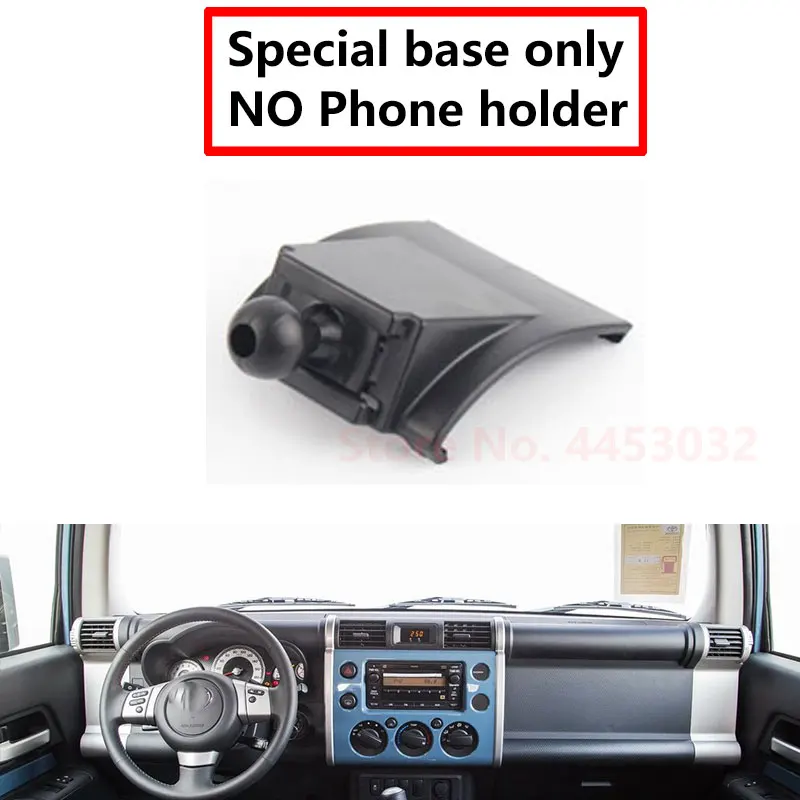 Car Phone Holder Mounts Special For Toyota FJ Cruiser GPS Supporting ...