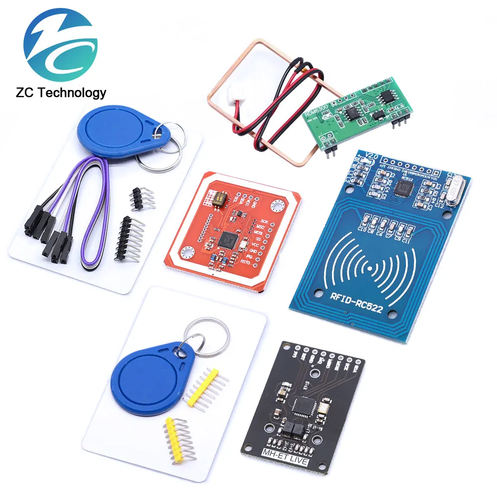 RFID-module-RC522-MFRC-522-RDM6300-Kits-S50-13-56-Mhz-125Khz-6cm-With ...