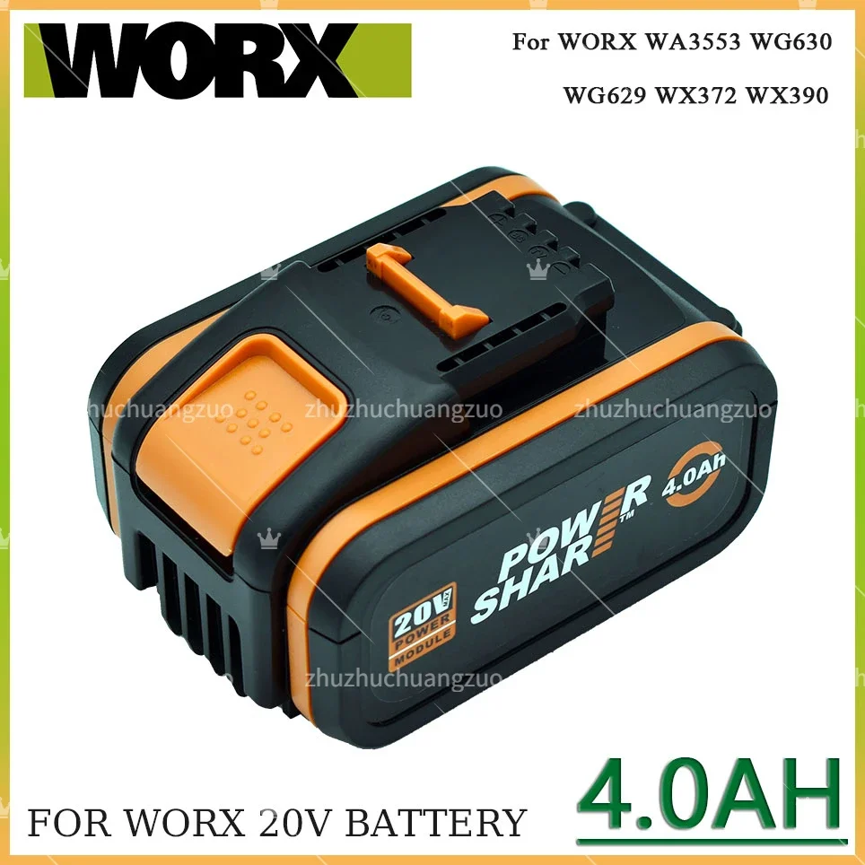 100-Original-4000mAh-6000mAh-For-WORX-WA3553-WG630-WG629-WX372-WX390-WX394-WX550-WX523-WX802 ...