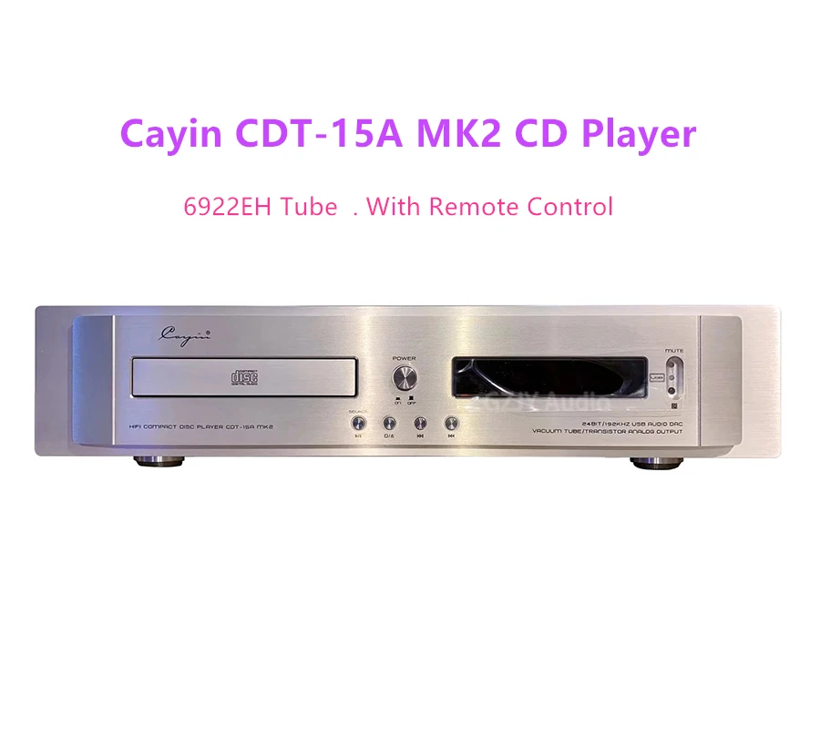 New-Upgrade-Cayin-CDT-15A-MK2-CD-Player-HiFi-Audio-Source-Professional-Decoding-6922EH-Vacuum ...