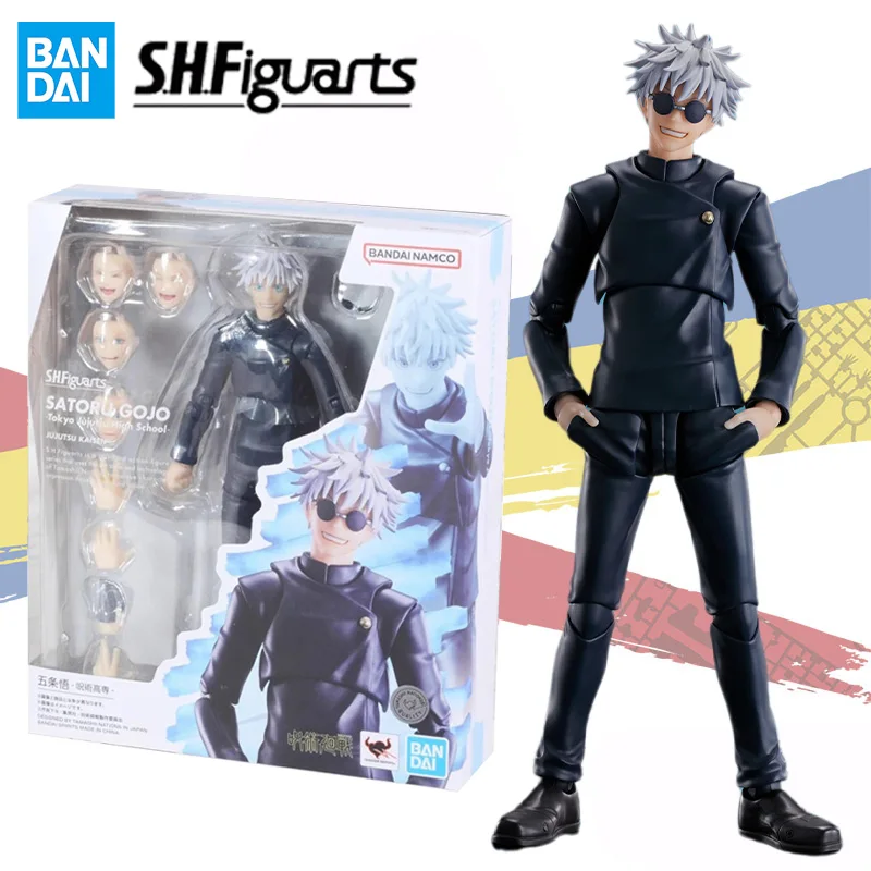 Bandai-Original-SHF-Jujutsu-Kaisen-Satoru-Gojo-Geto-Suguru-Figura-de-A ...