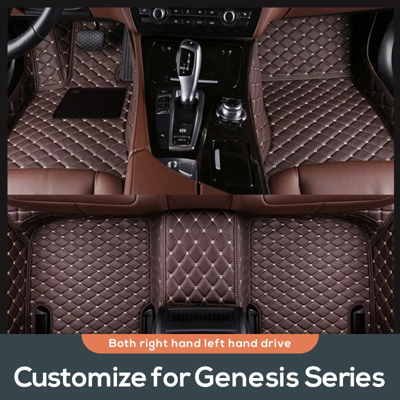 Custom-Floor-Mat-Customize-Make-for-Genesis-Vehicles-Thicken-Durable ...