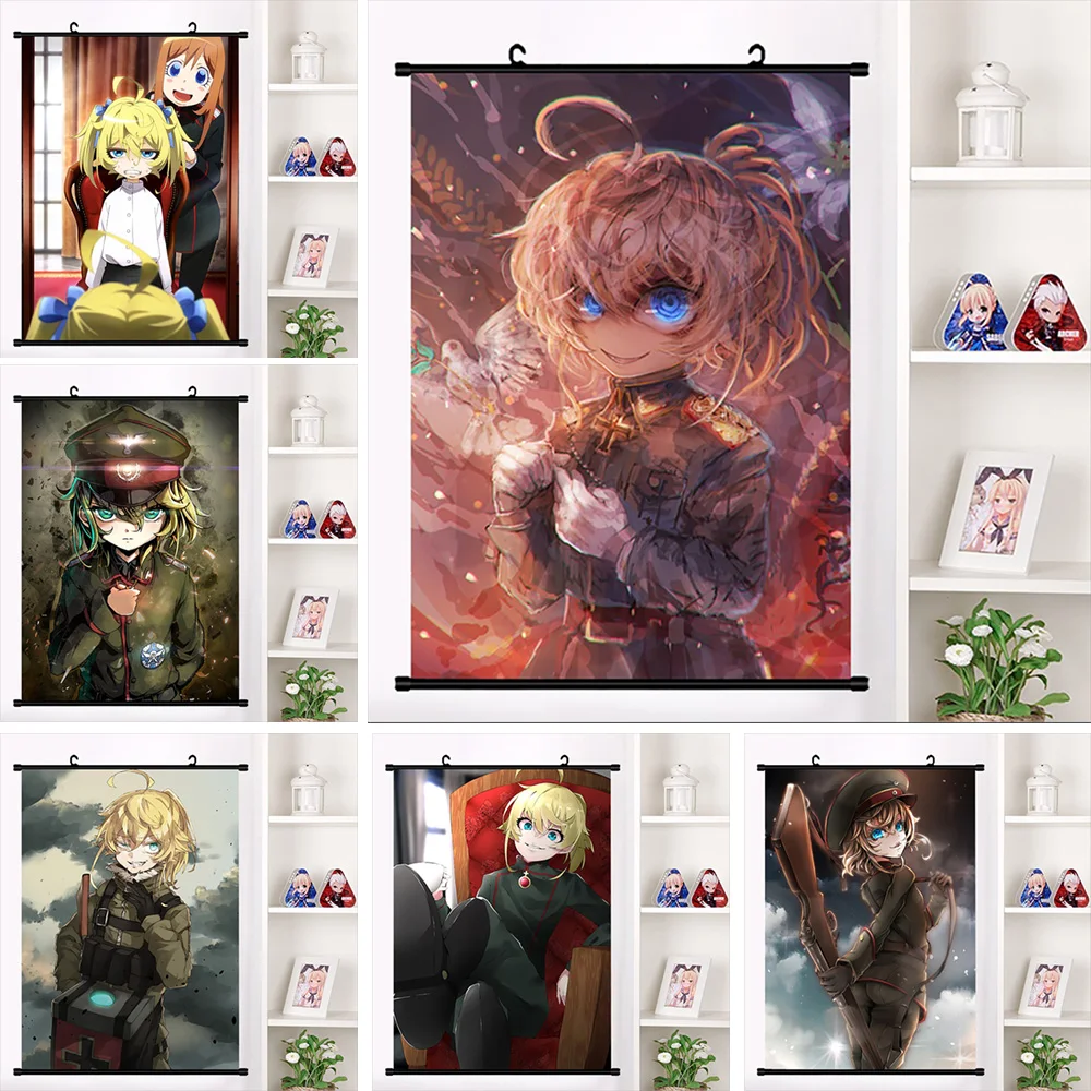 Home-Decor-Canvas-Painting-Youjo-Senki-Saga-of-Tanya-the-Evil-Tanya ...