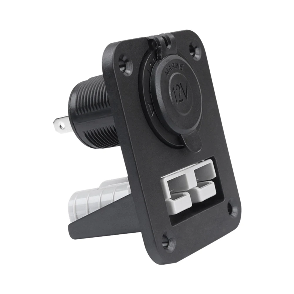 12V-50A-Power-Adapter-Plate-600W-Flush-Mount-Anderson-Plug-Socket-IP65 ...