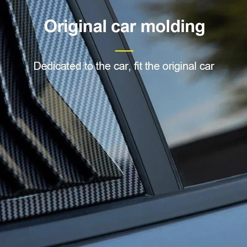 Car Rear Window Blinds for IM LS6 2023 2024 2025 Sides Louvers Vent ...