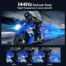 ZEUSLAP 16 "2.5K 144hz 휴대용 모니터, 2560*1600 16:10 100% sRGB 500Cd/m², 여행용 ...