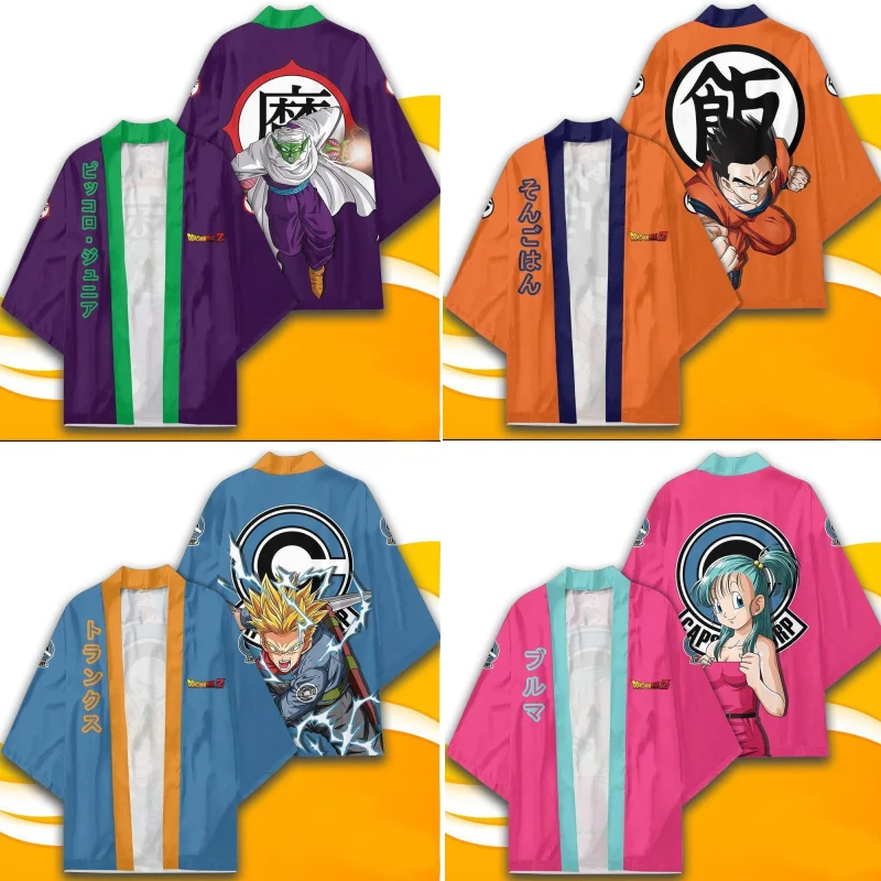 Anime-Dragon-Ball-Bulma-Kimono-maestro-Roshi-Cosplay-Yukata-Cloak ...