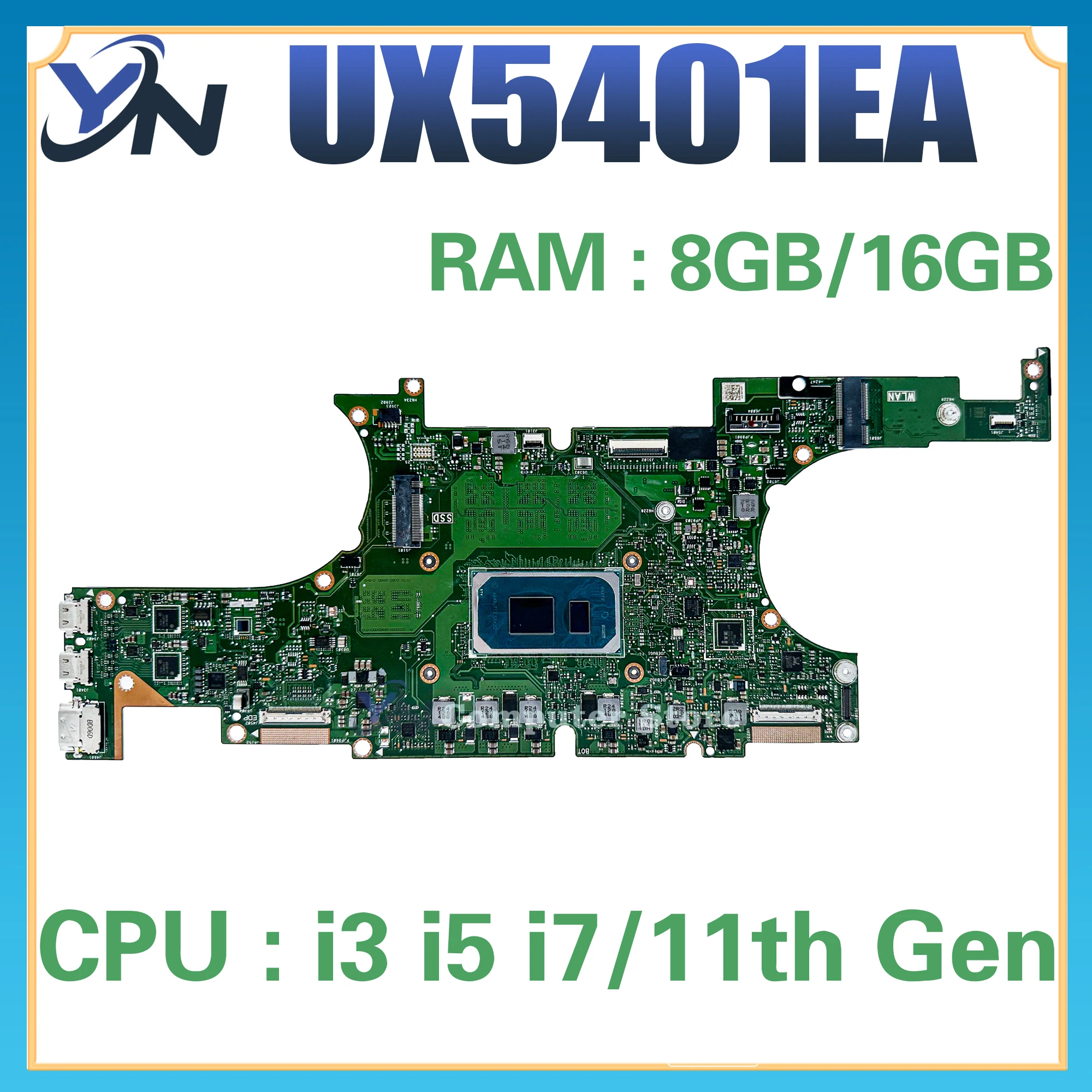 UX5401-Mainboard-For-ASUS-UX5401EA-UP5401EA-BX5401EA-RX5401EA-Laptop ...