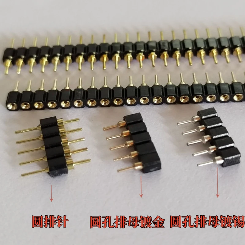 Spacing-2-54mm-round-Hole-Pin-Header-Double-Headed-Pin-round-Pin-Header ...