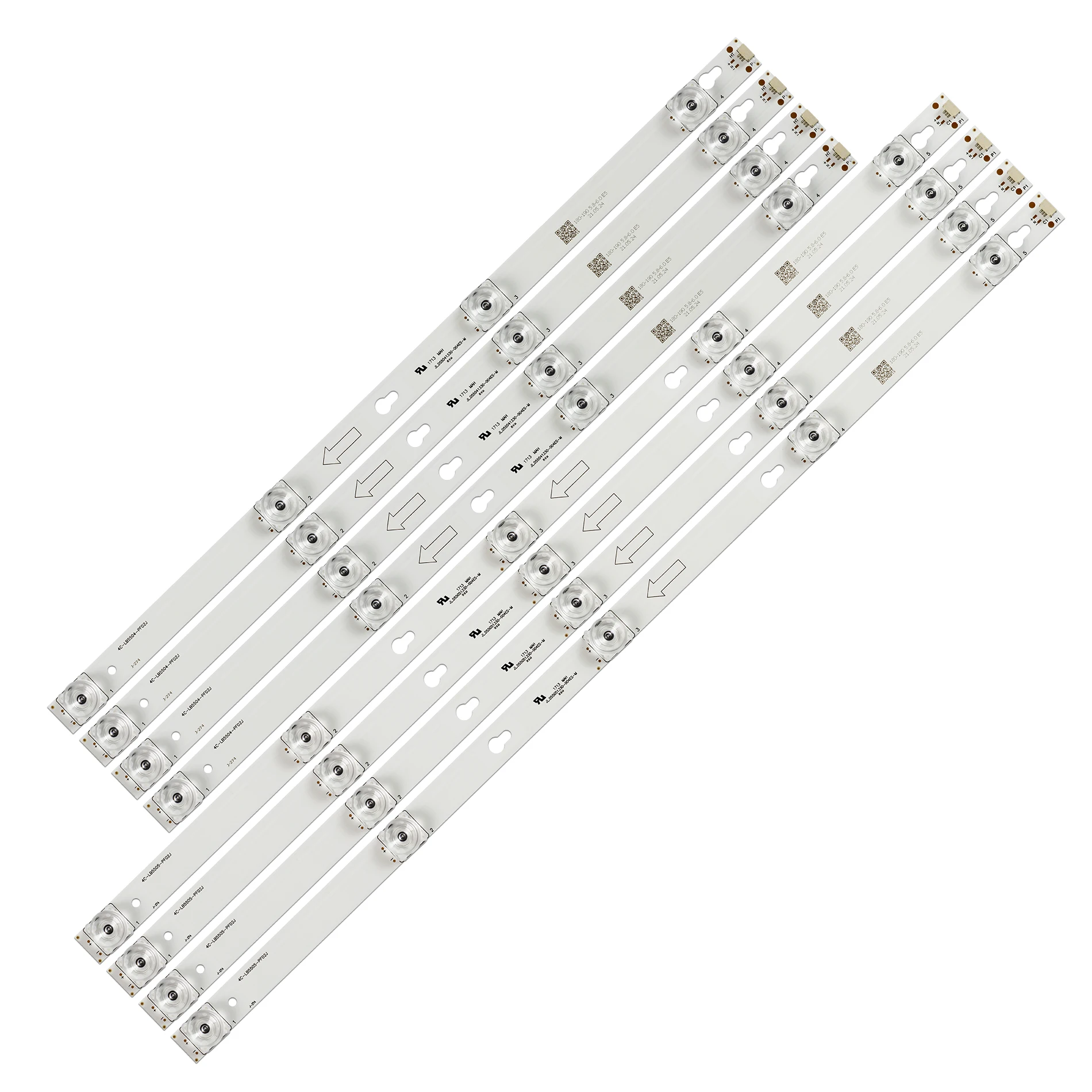 8pcs-LED-U55P6016-U55P6016X1-U55P6046-U55P6046X1-U55P6066-U55P6066X1 ...