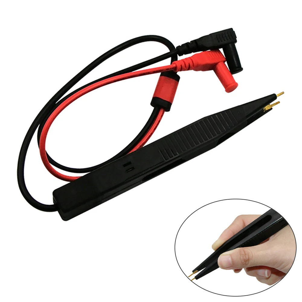 Smd Test Tweezers Meter Clip | Needle Tip Meter Cable Set - Instrument ...