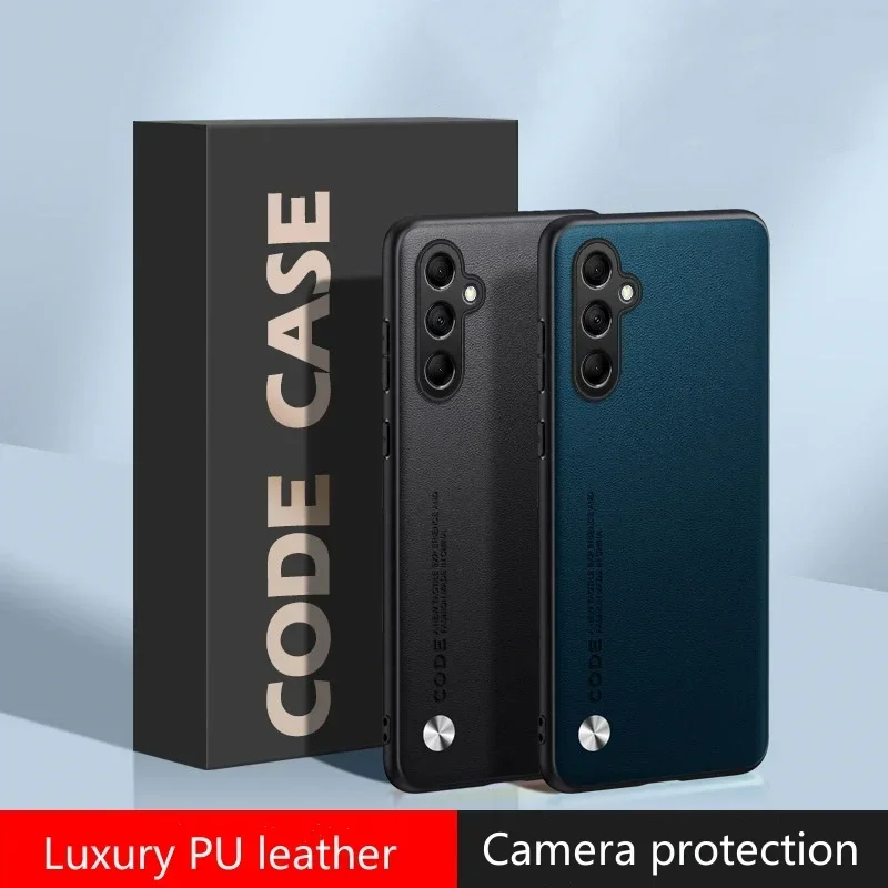 Plain PU Leather Matte Case | Ultra-Thin Shockproof Bumper Cover ...