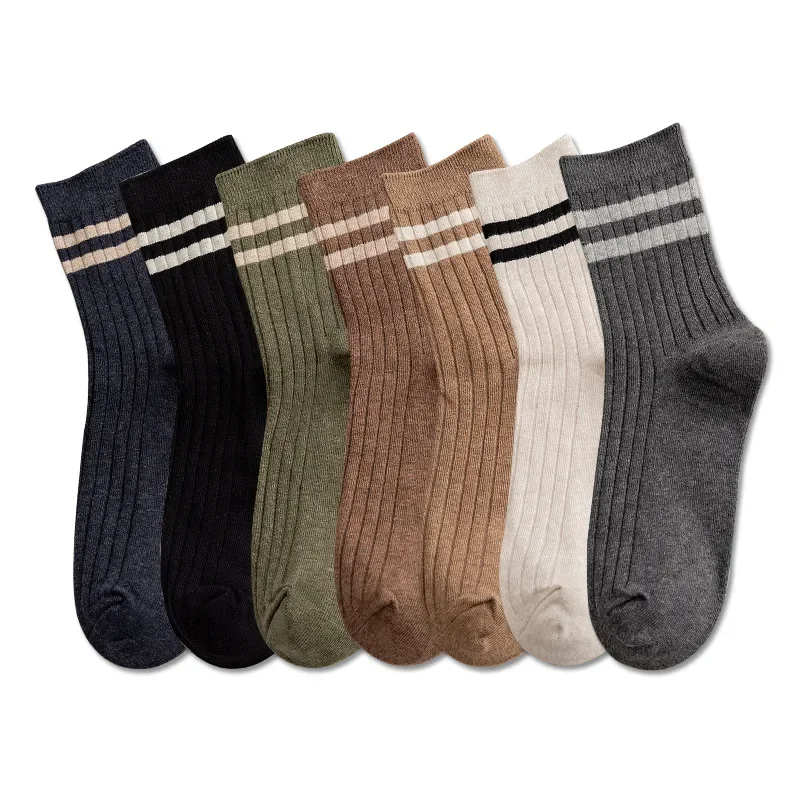 Fashion-Men-s-Socks-Casual-Striped-Streetwear-Hip-Hop-Skateboard-Long ...