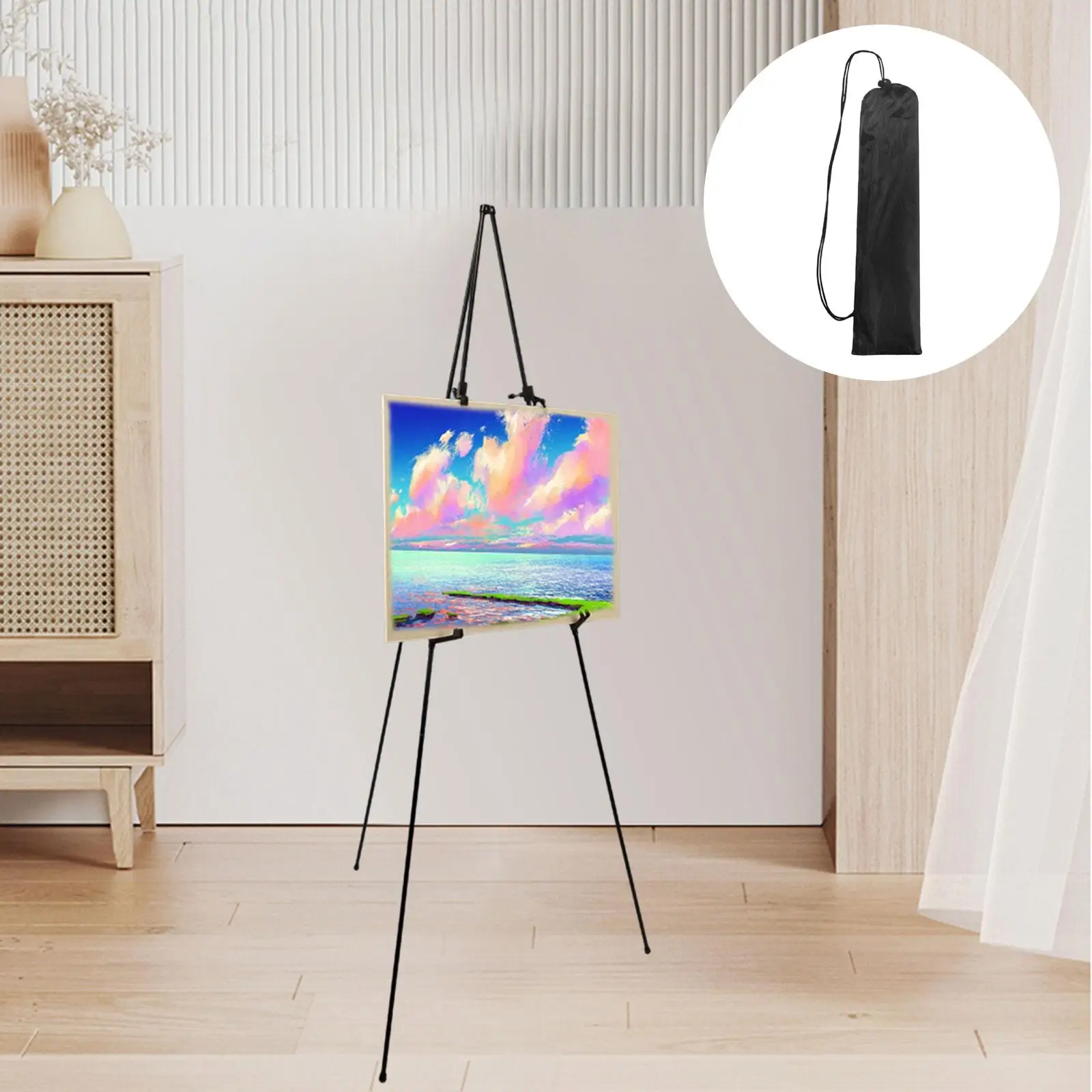 Tripod-Display-Easel-Stand-Holder-Table-Top-Easels-Metal-Easel ...