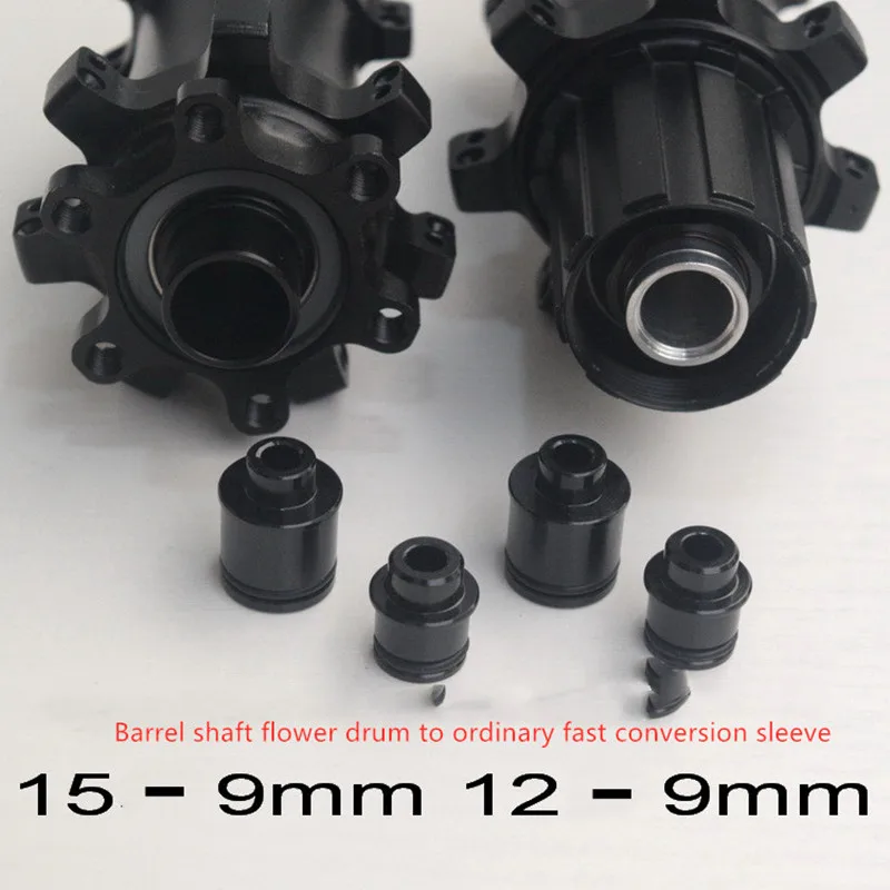 Bike Thru Axle Quick Release/QR Hub Conversion Adapter Front/rear Hubs ...