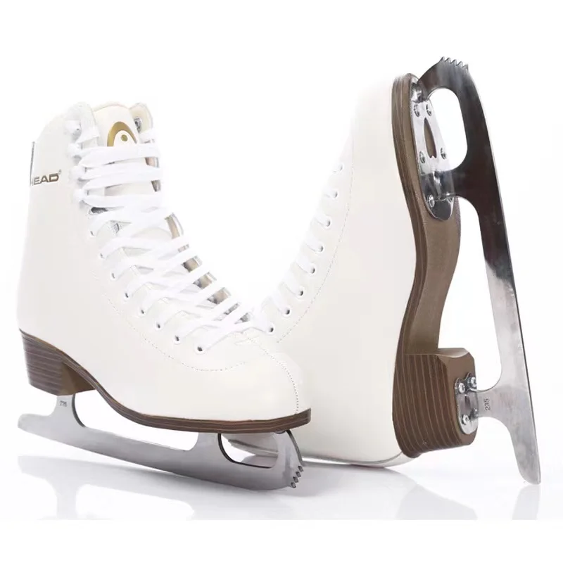 Professional Ice Figure Skates Shoes with Real Ice Blade, Waterproof ...