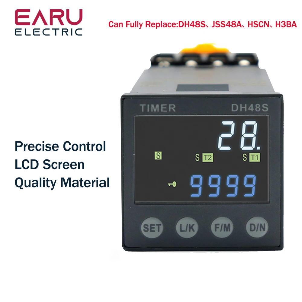 Delay Relay | Time Relay | Dh48s - New Dh48s Dc/ac24v Ac220v Delay ...
