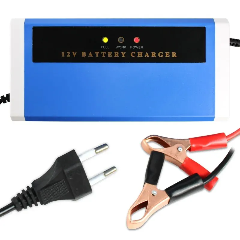 New 12V 10A (400g)Car Auto Battery Charger 220V Smart Truck Motorcycle ...