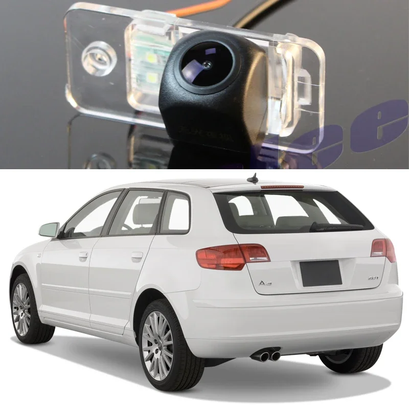 For Audi A3 8P 2004~2012 Car Rear Camera Reverse Image CAM Night View ...