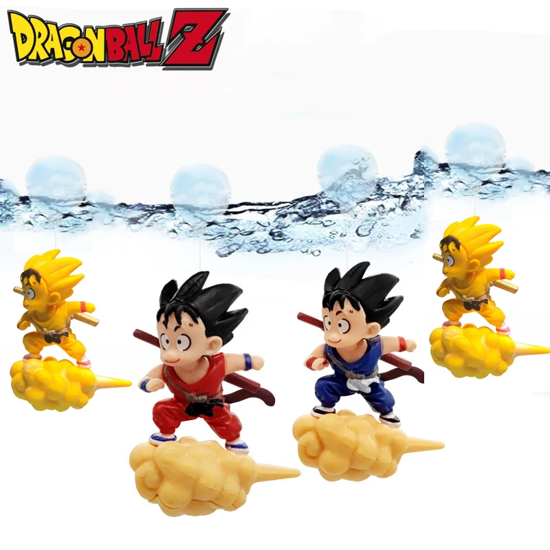 Dragon-Ball-Son-Goku-Fish-Tank-Ornamentos-Estatueta-de-Anime-Flutuante ...
