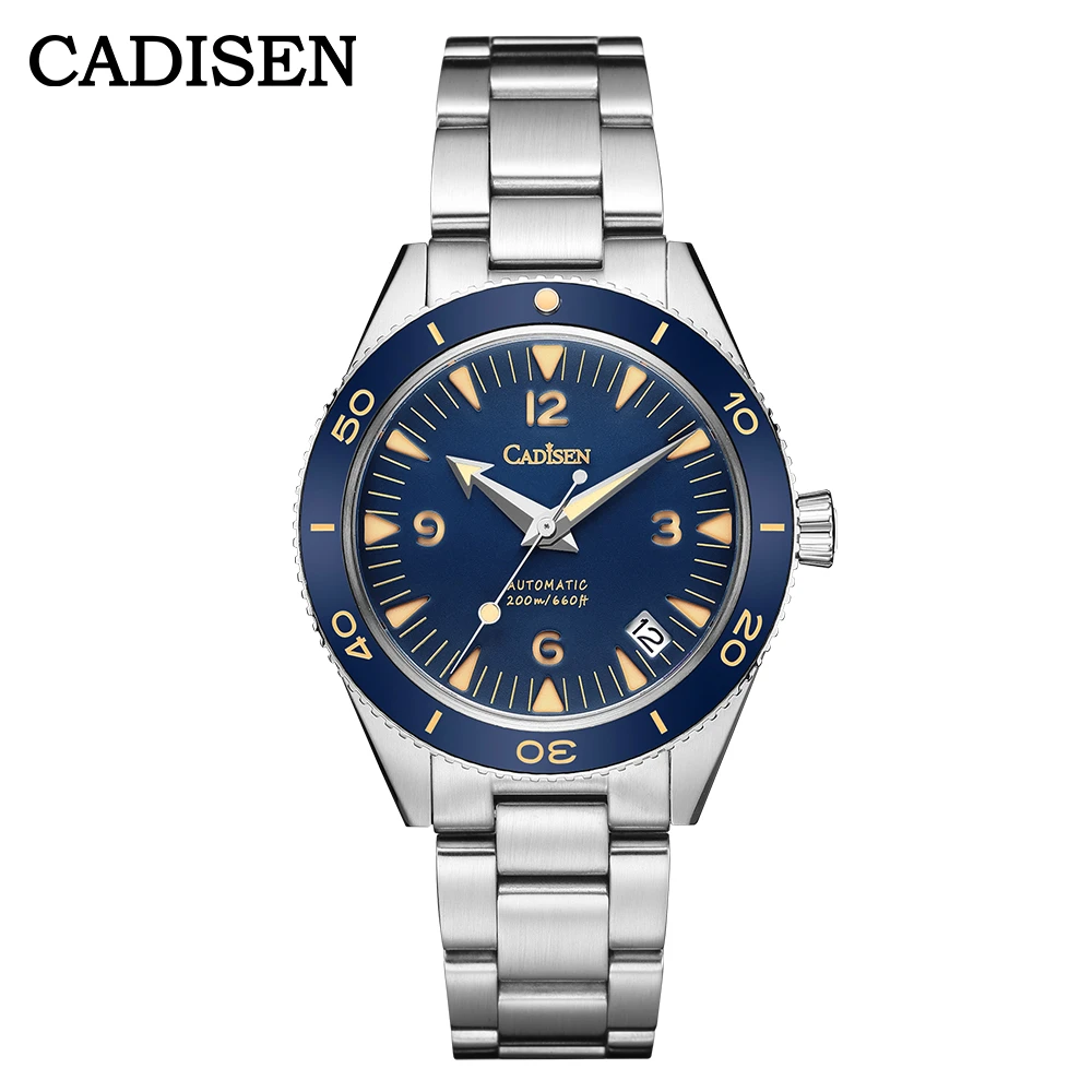 Cadisen Mechanical Automatic Watches | Mechanical Watch Sapphire Cadisen - 2023 New - Aliexpress