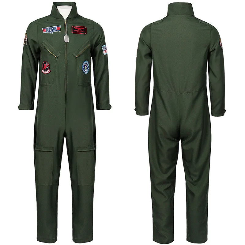 Top-Gun-Movie-Cosplay-uniforme-de-la-Fuerza-A-rea-americana-Disfraces ...
