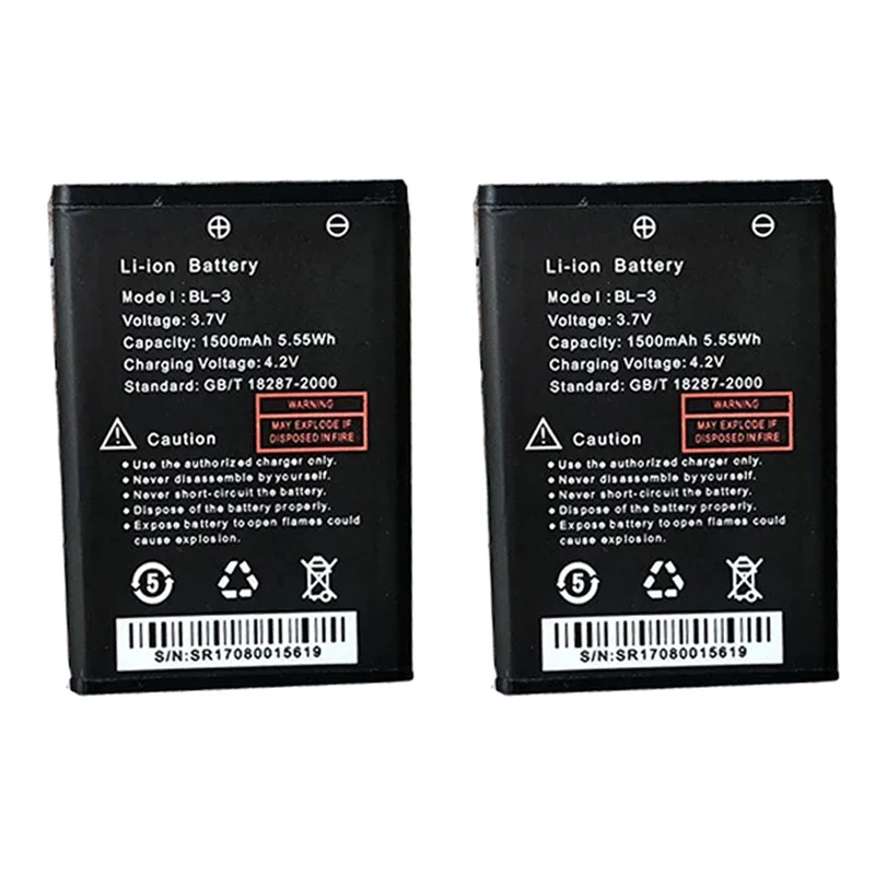 1-2x-BAOFNEG-Original-UV-3R-Li-ion-Battery-BL-3-3-7V-1500mAh-Compatible ...