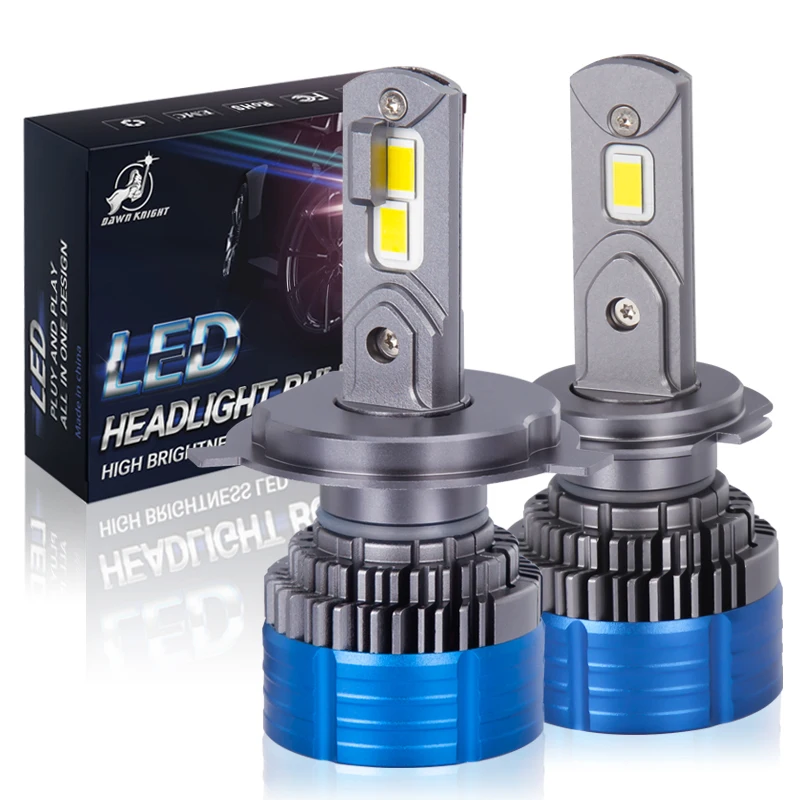 DAWNKNIGHT-K4S-K4C-H7-H4-HB3-9005-H1-H11-4300K-Led-Car-Lamps-H8-HB4 ...
