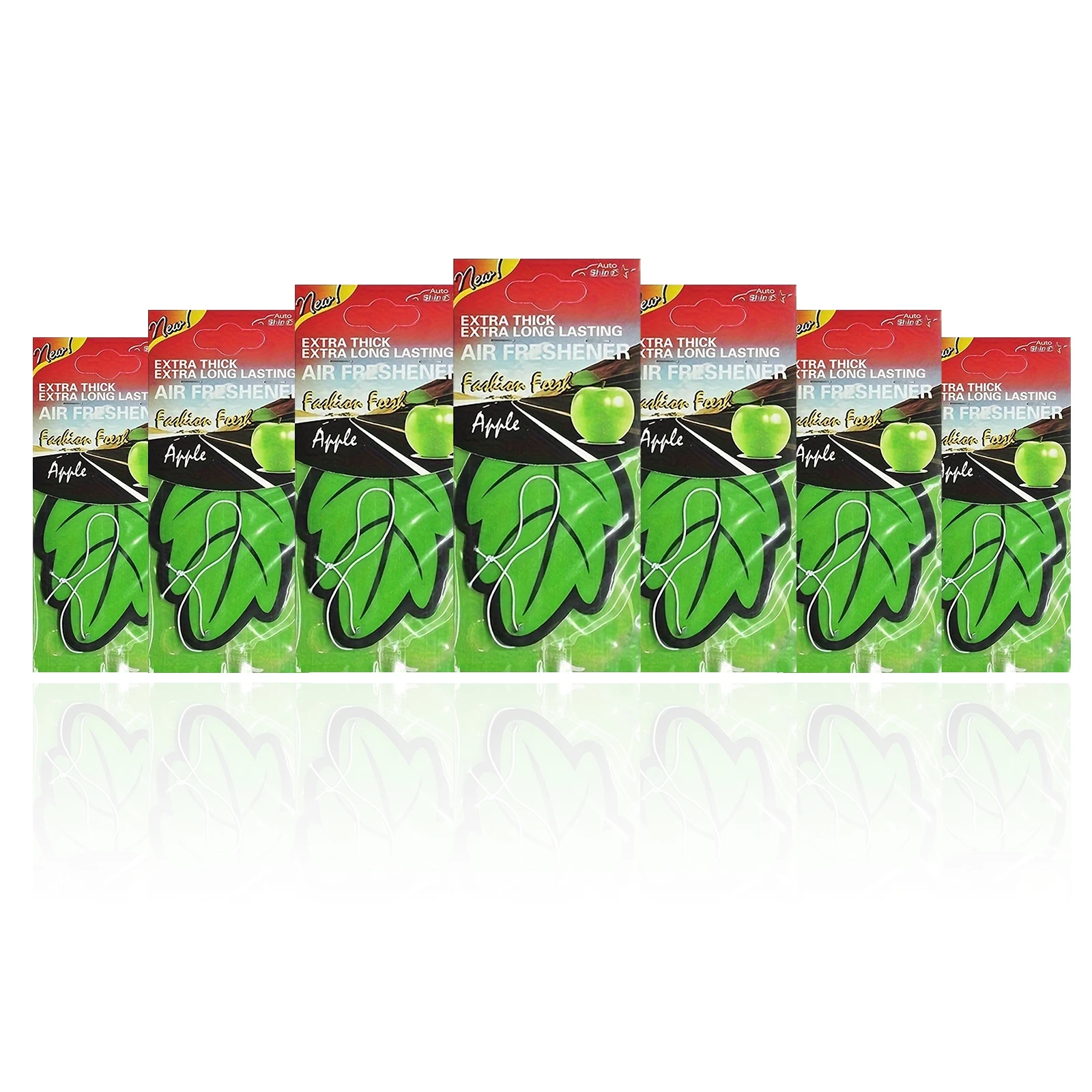 5/20pcs apple Scent Car Air Freshener, Natural Tea-Scented Paper, Car ...
