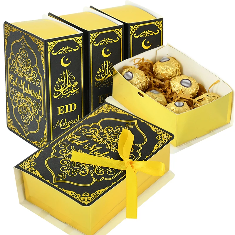 5Pcs-Eid-Mubarak-Gift-Box-Islamic-Bible-Quran-Book-Shape-Packaging-Box ...