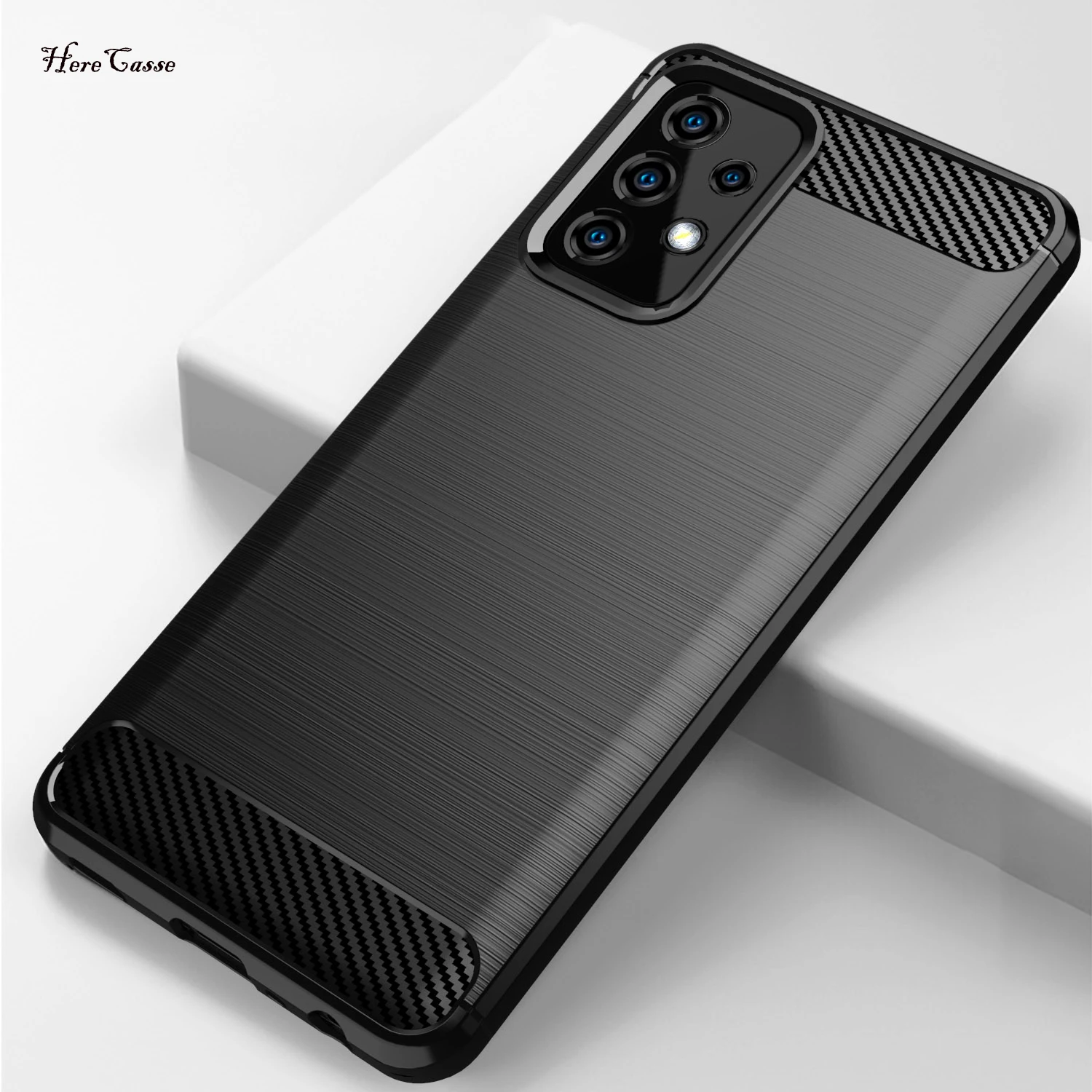 Carbon-Fiber-Case-For-Samsung-Galaxy-A12-A22-A32-4G-A42-A52-A72-5G-A82 ...