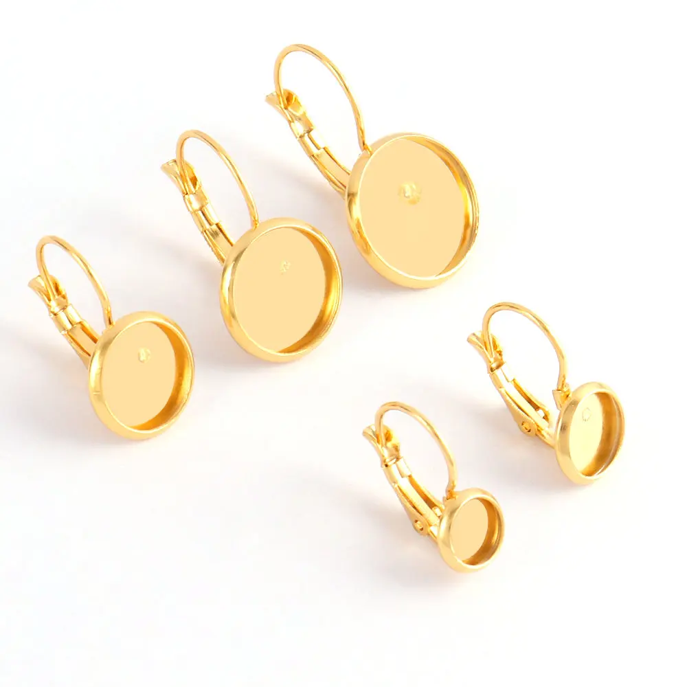 10pcs-Stainless-Steel-Flat-Blank-French-Lever-Earring-Base-Cabochon ...