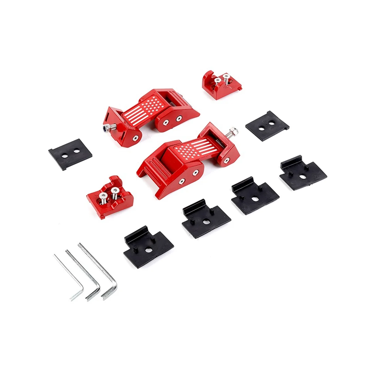 Car-Engine-Hood-Latch-Lock-Catch-Cover-Kit-for-Jeep-Wrangler-JK-2007 ...